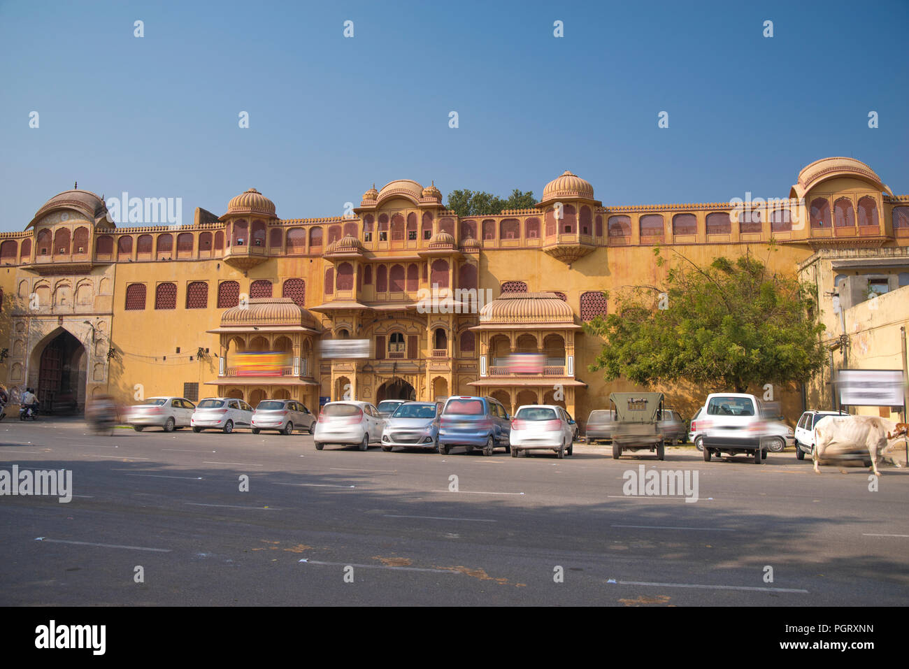 Jaipur - a city in India, Rajasthan. It called the "Pink City" because ...