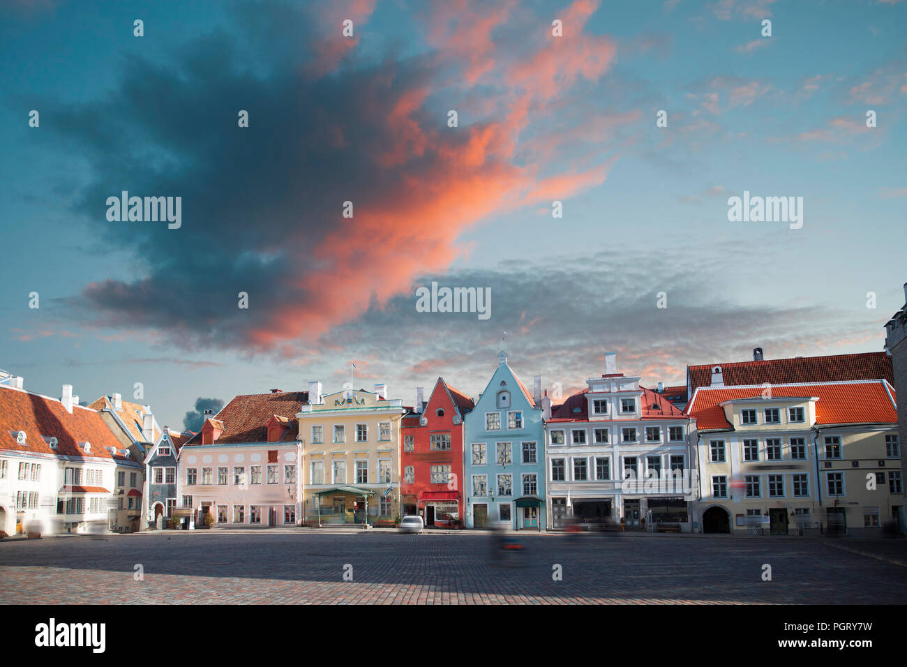 picturesque and very beautiful photos of Tallinn Stock Photo - Alamy