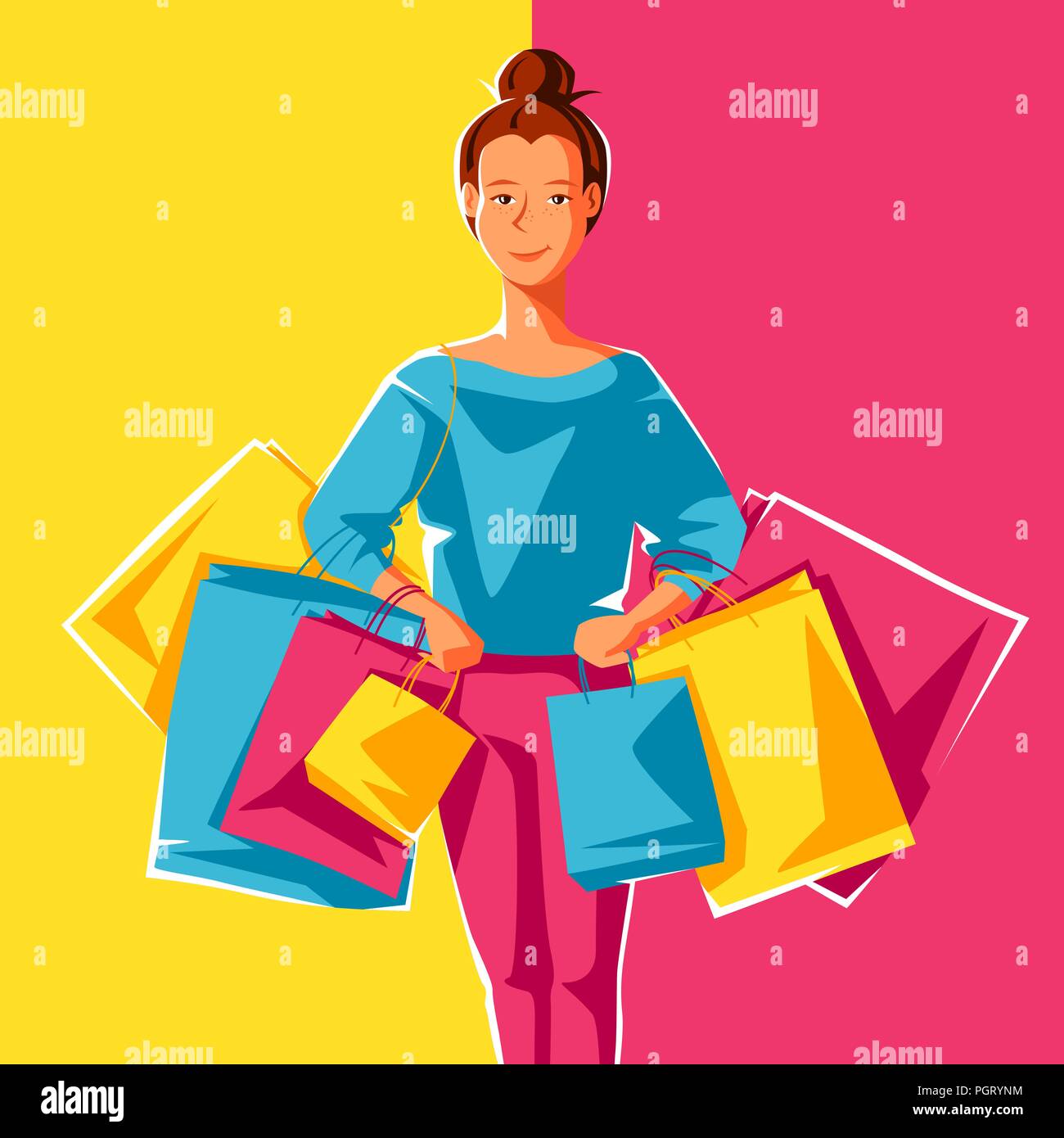 Beautiful packages Stock Vector Images - Alamy