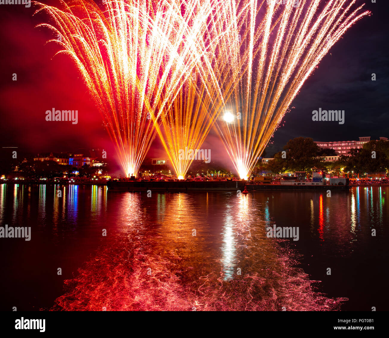 festival of fireworks Stock Photo - Alamy