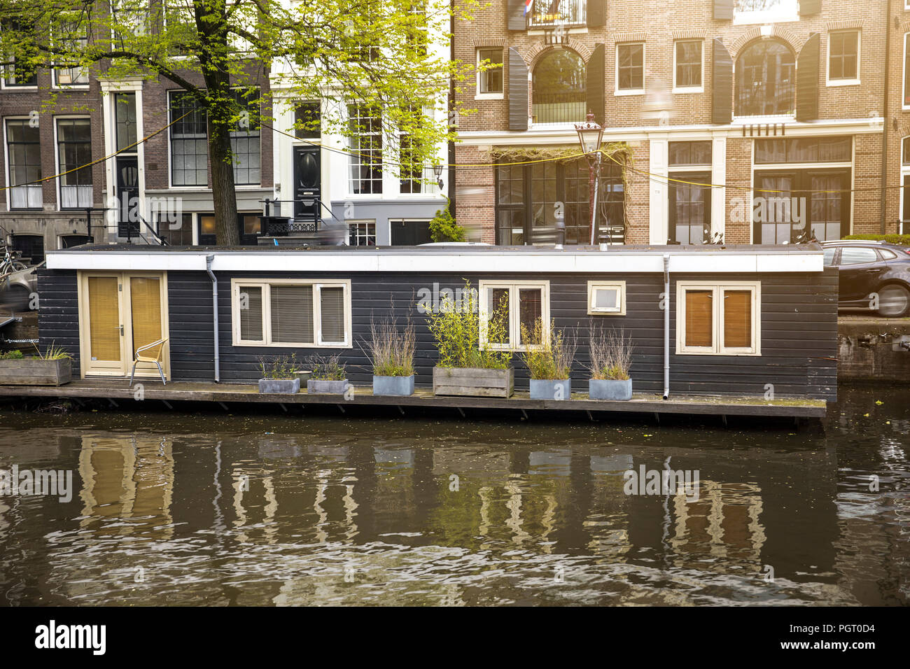 Traditional old buildings in Amsterdam, the Netherlands Stock Photo - Alamy