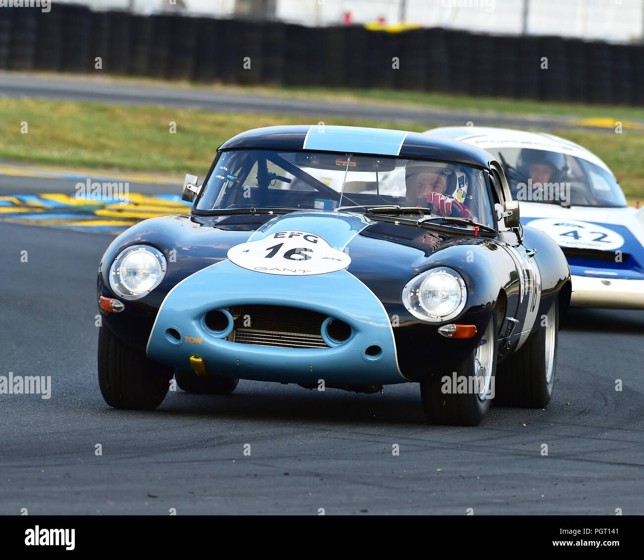 Alexis de Beaumont, John Bussell, Jaguar E-Type, Plateau 4, Grid 4 ...