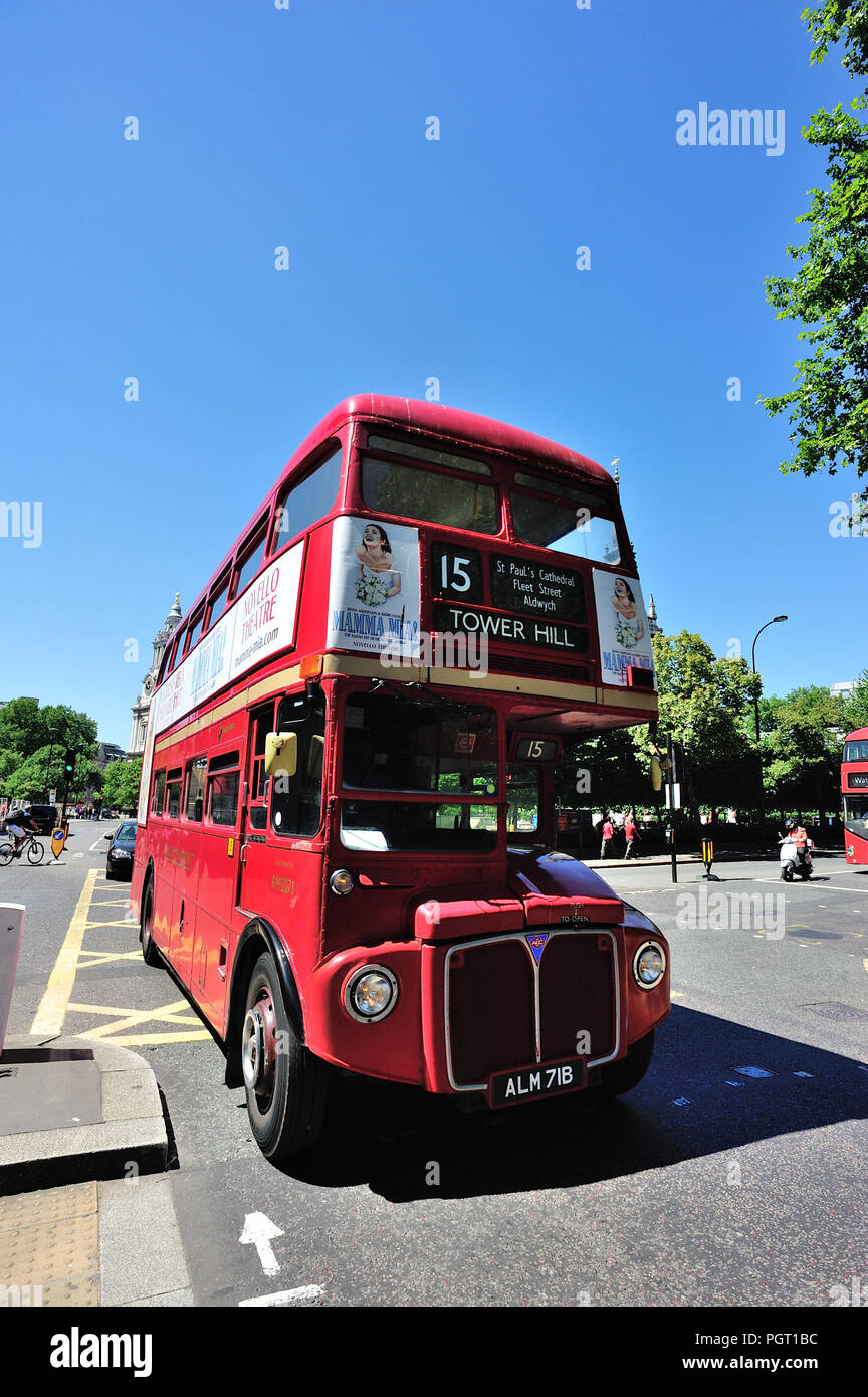 Bus travel in London, England, UK Stock Photo - Alamy