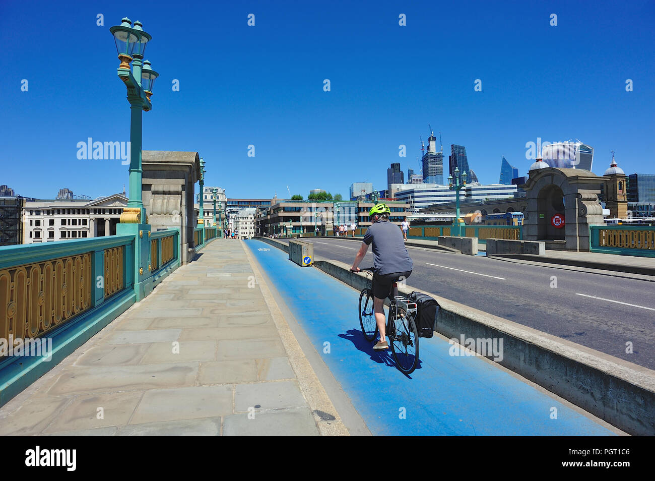 Cycling in London, England, UK Stock Photo - Alamy