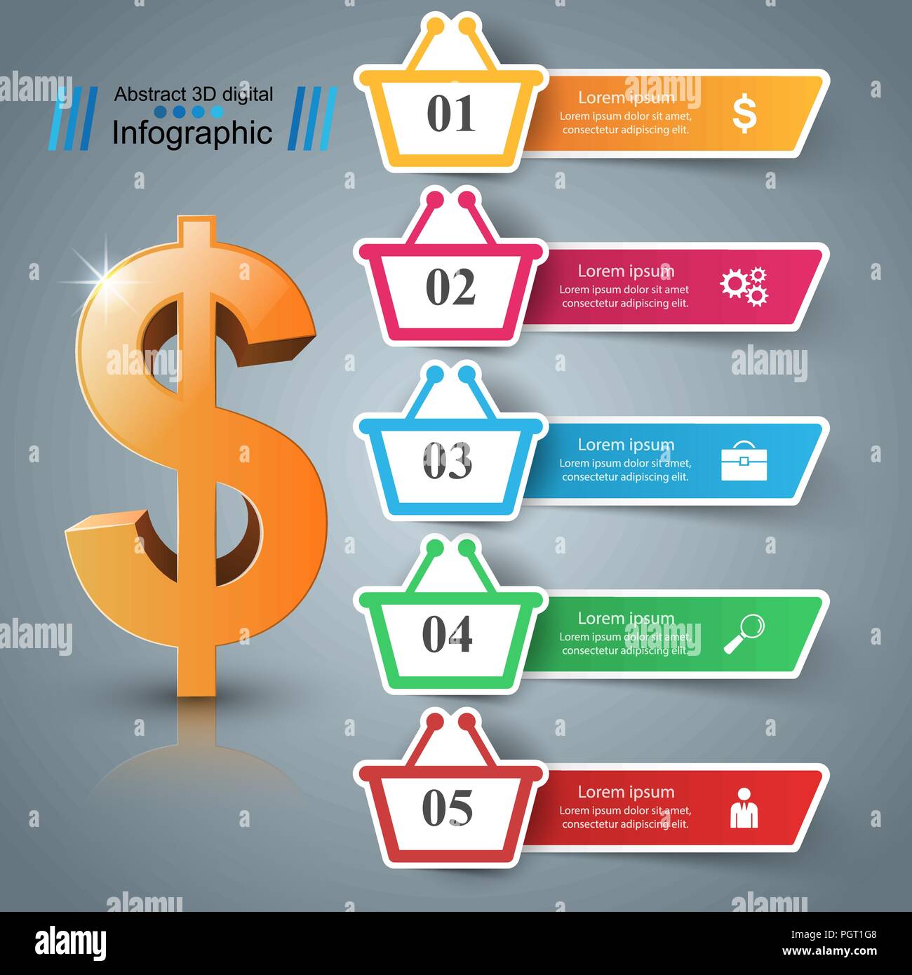 American dollar store Stock Vector Images - Alamy