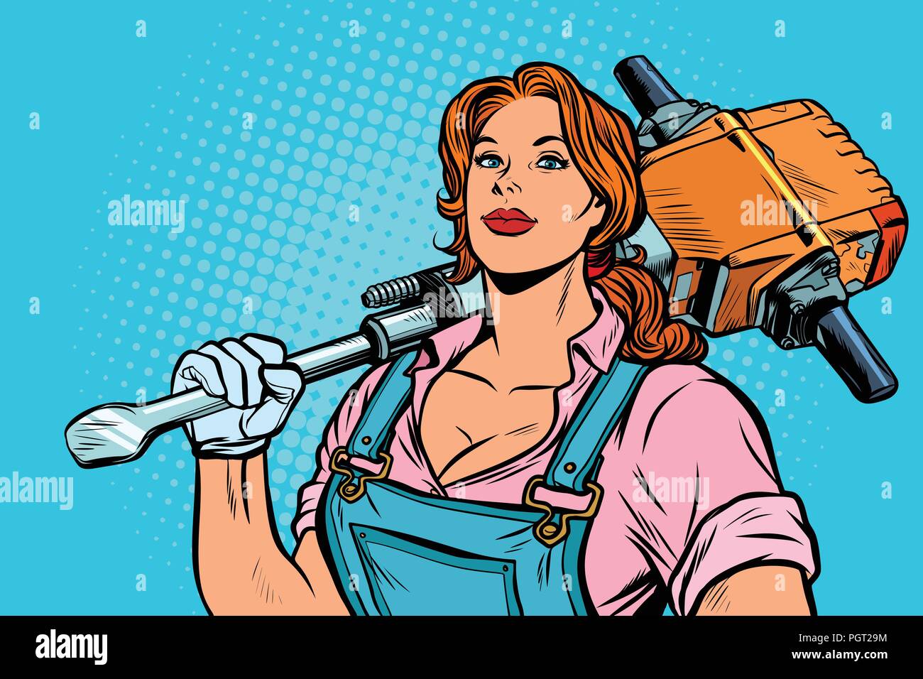Demolition hammer Stock Vector Images - Alamy