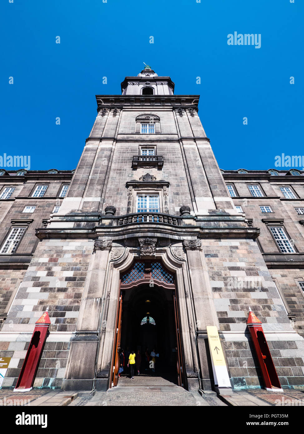 The Tower Tallest Building in Copenhagen, Christansborg Palace ...