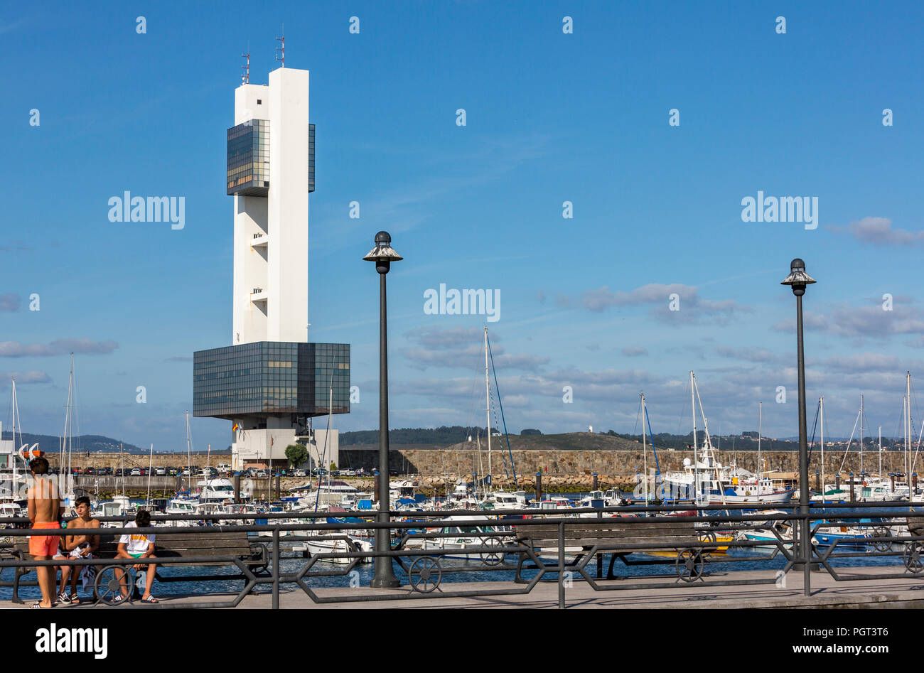 Torre de control en el dique de abrigo, Maritime Control Towerv, A ...