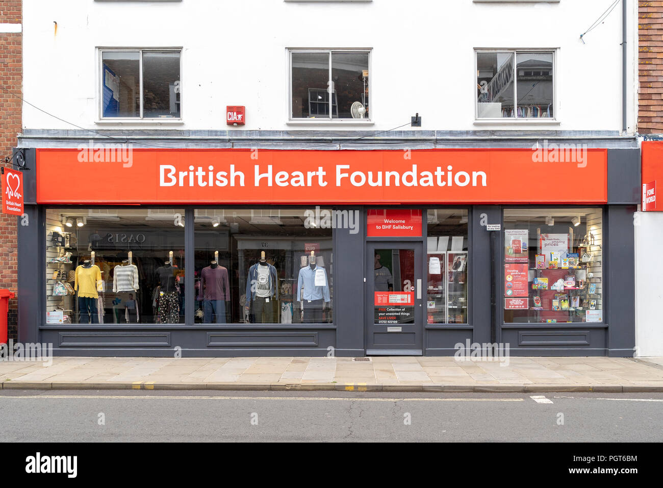 British heart foundation logo hi-res stock photography and images - Alamy