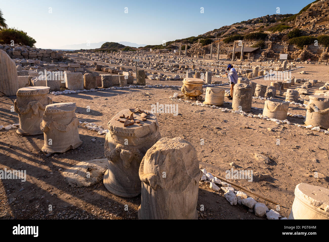 View from Knidos.Knidos or Cnidus was an ancient Greek city of Caria ...