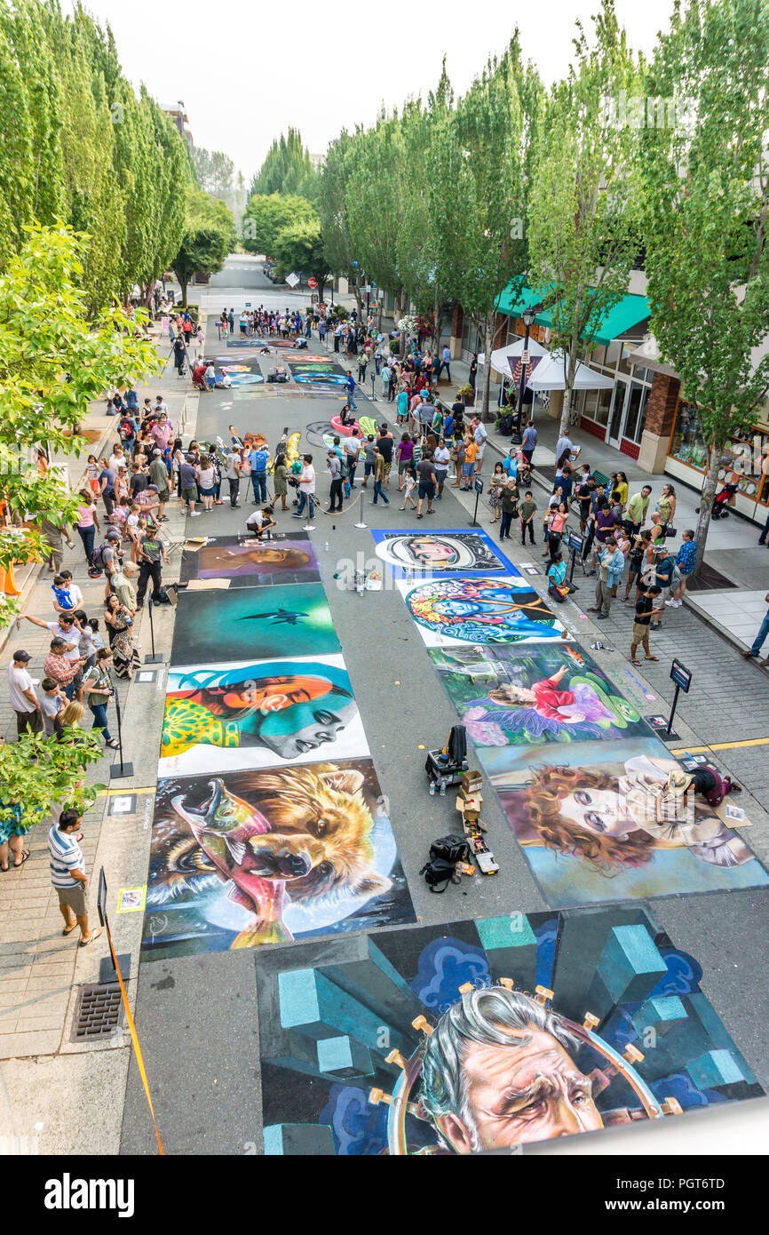 Downtown Redmond Washington