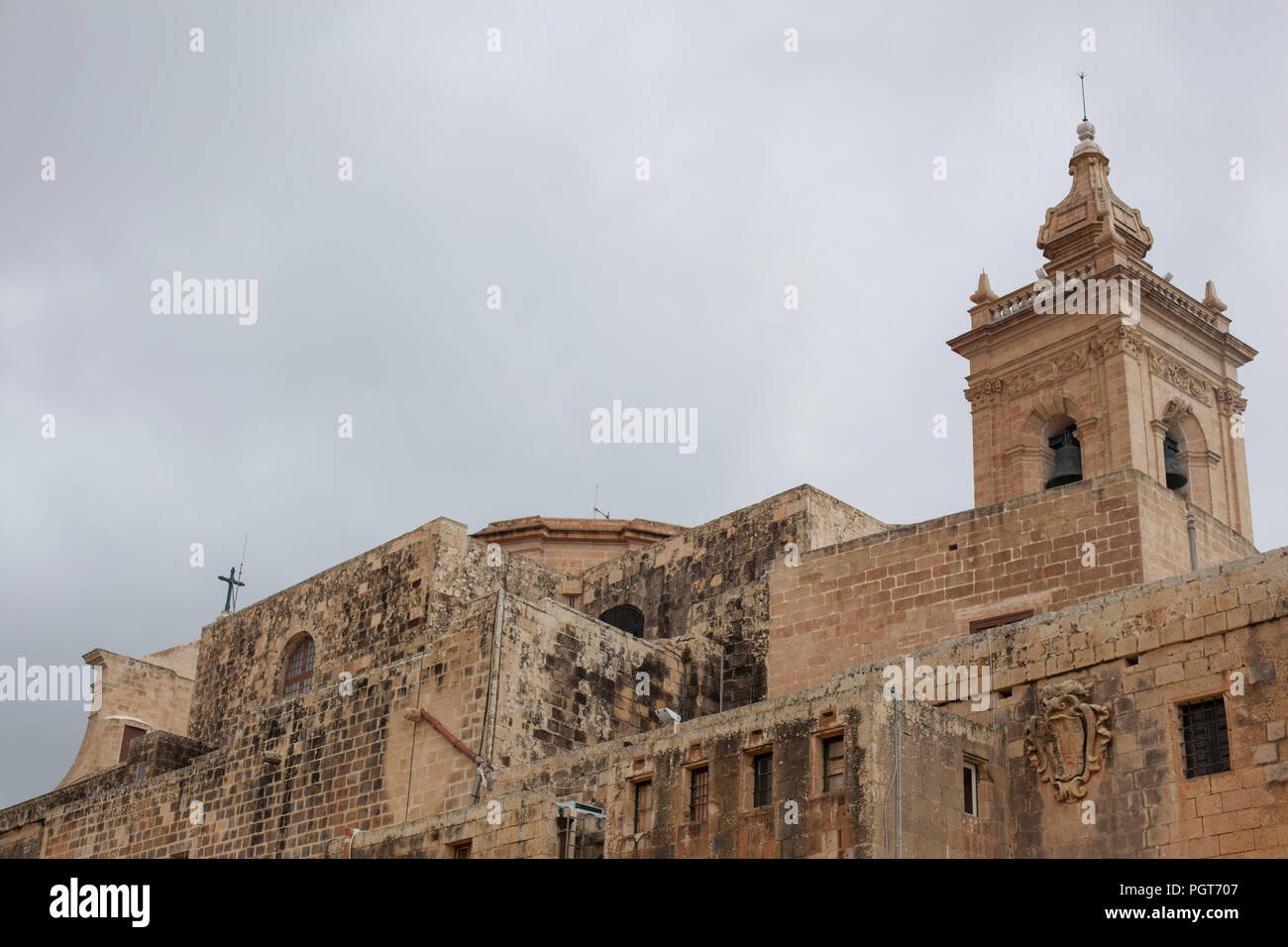 Old part of Victoria on Gozo Stock Photo - Alamy