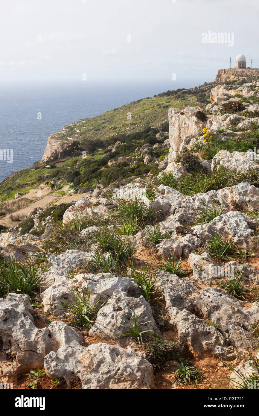 Dingli cliffs on malta hi-res stock photography and images - Alamy