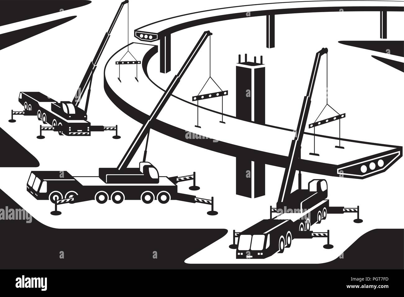 Infrastructure part Stock Vector Images - Alamy