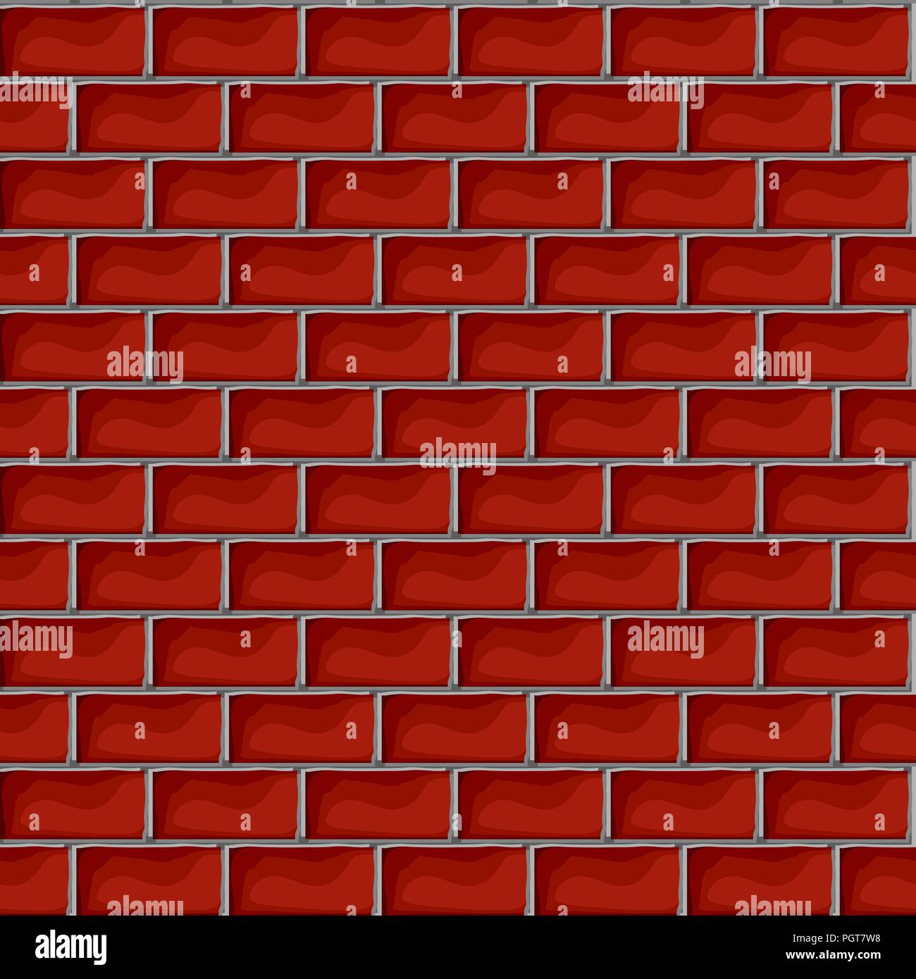 Red brick wall seamless pattern design Stock Vector Image & Art - Alamy
