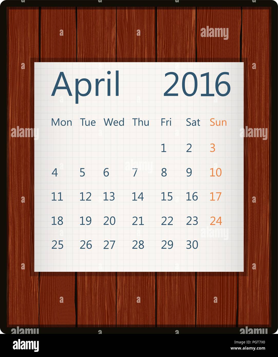 2016 month plan icon Stock Vector Images - Alamy