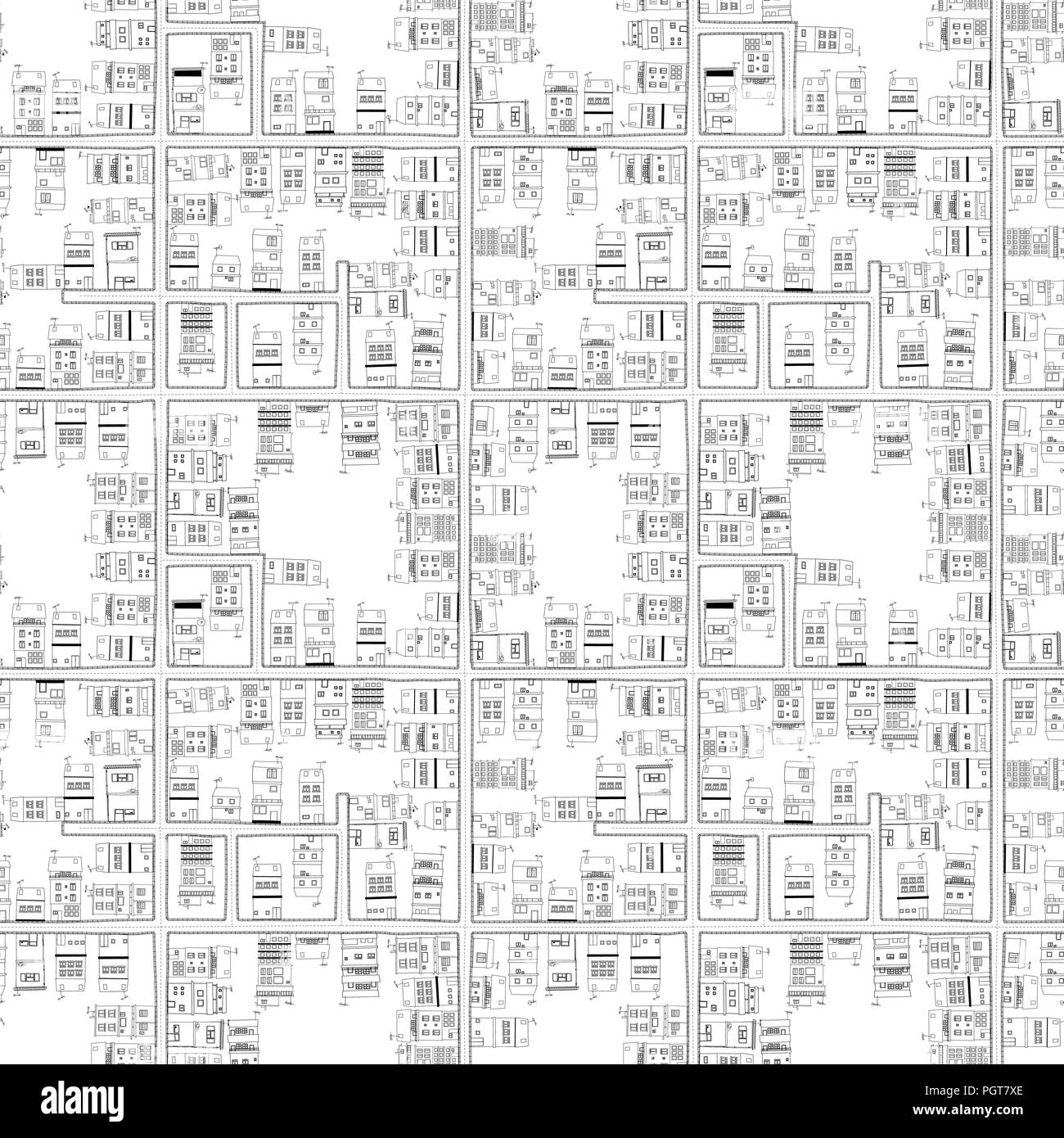 City map seamless pattern vector design,Texture for web, print ...