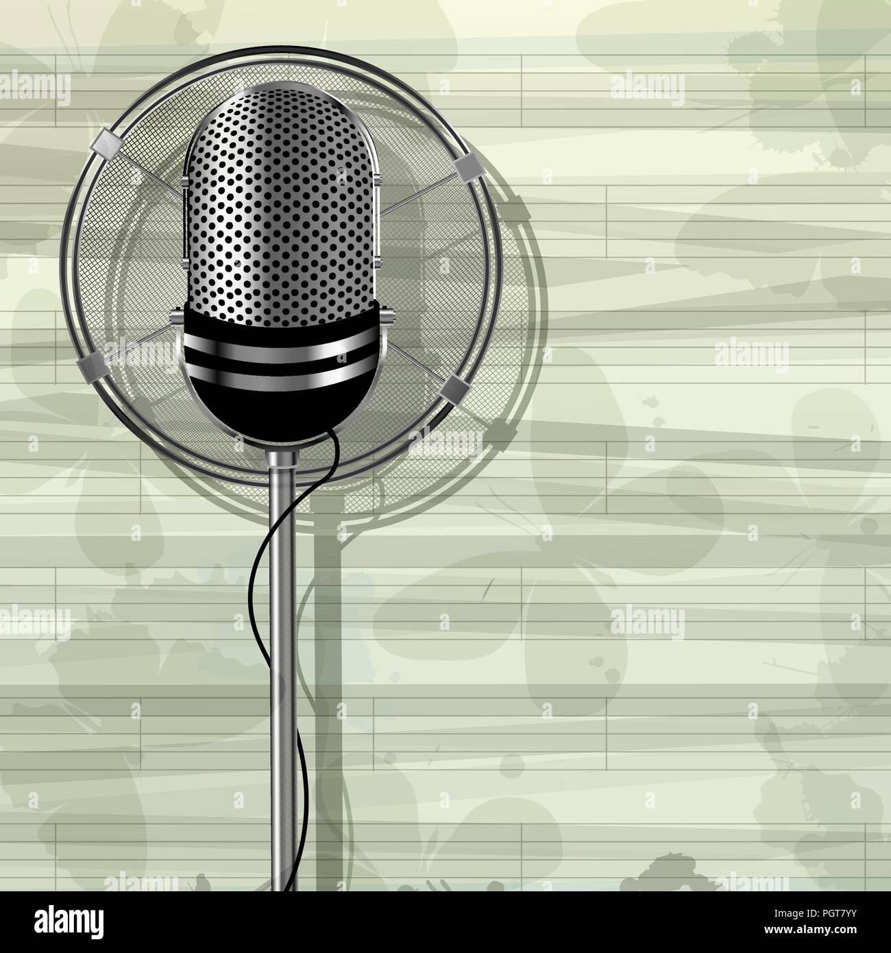 Abstract musical hi-res stock photography and images - Alamy