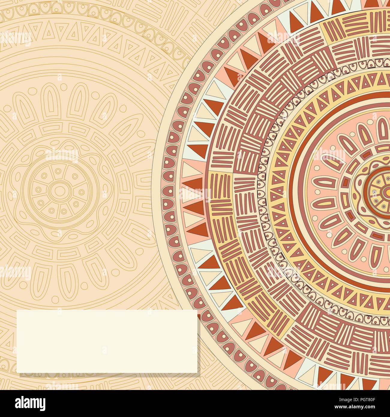 Invitation, text card vector template Stock Vector Image & Art - Alamy