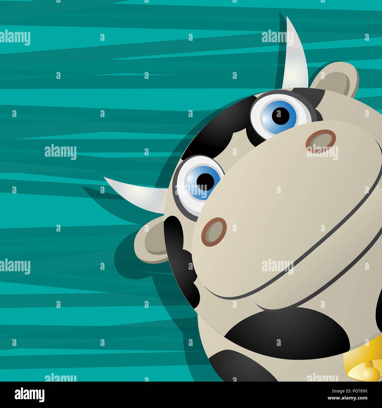 Funny cow picture hi-res stock photography and images - Alamy