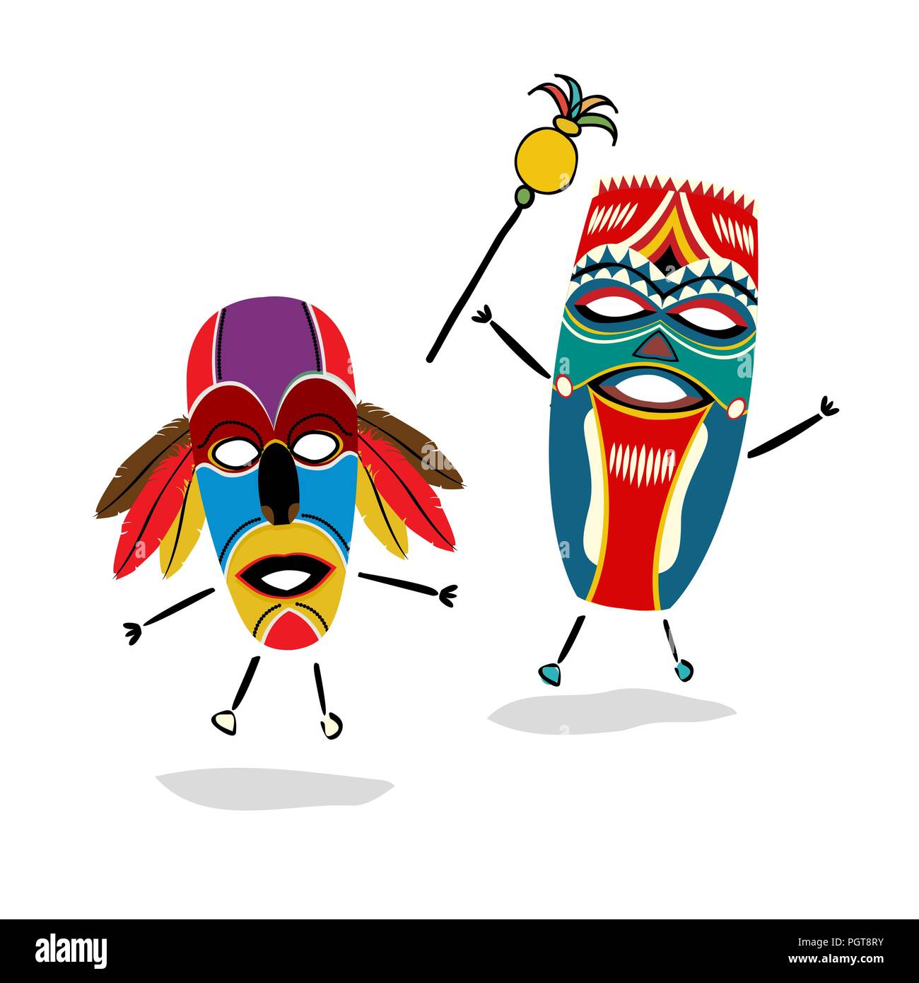 Ancient shaman characters Stock Vector Image & Art - Alamy