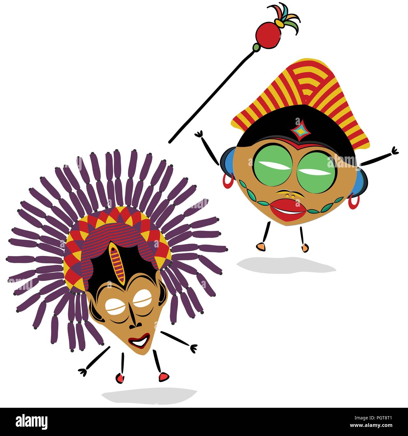 Ancient shaman characters Stock Vector Image & Art - Alamy