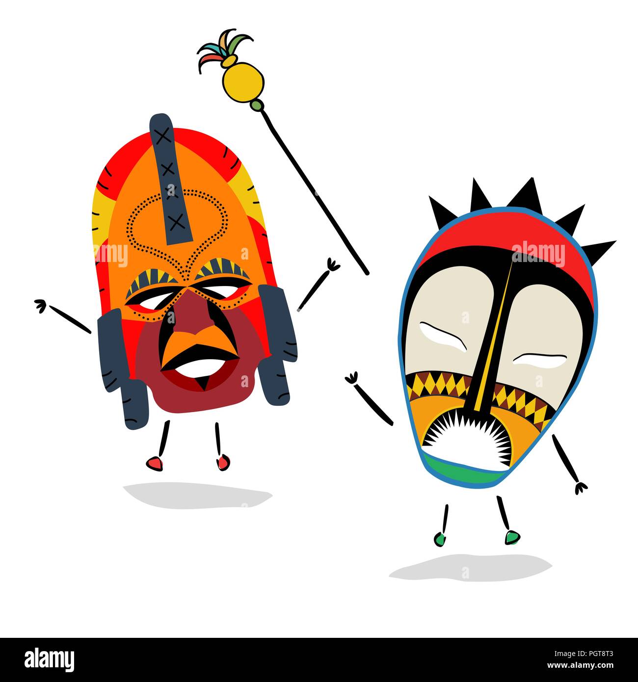 Ancient shaman characters Stock Vector Image & Art - Alamy