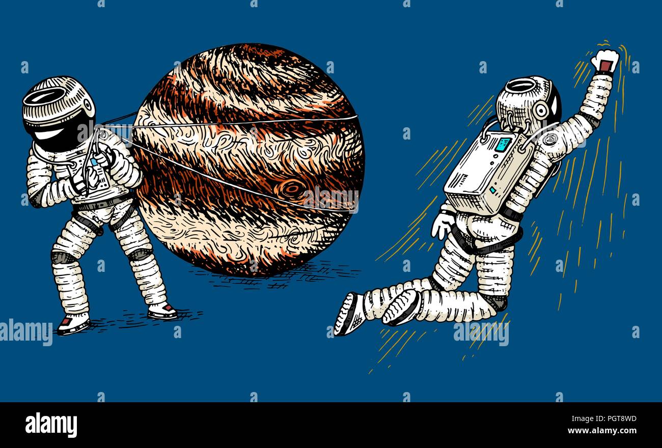 Jupiter Astronaut Comic