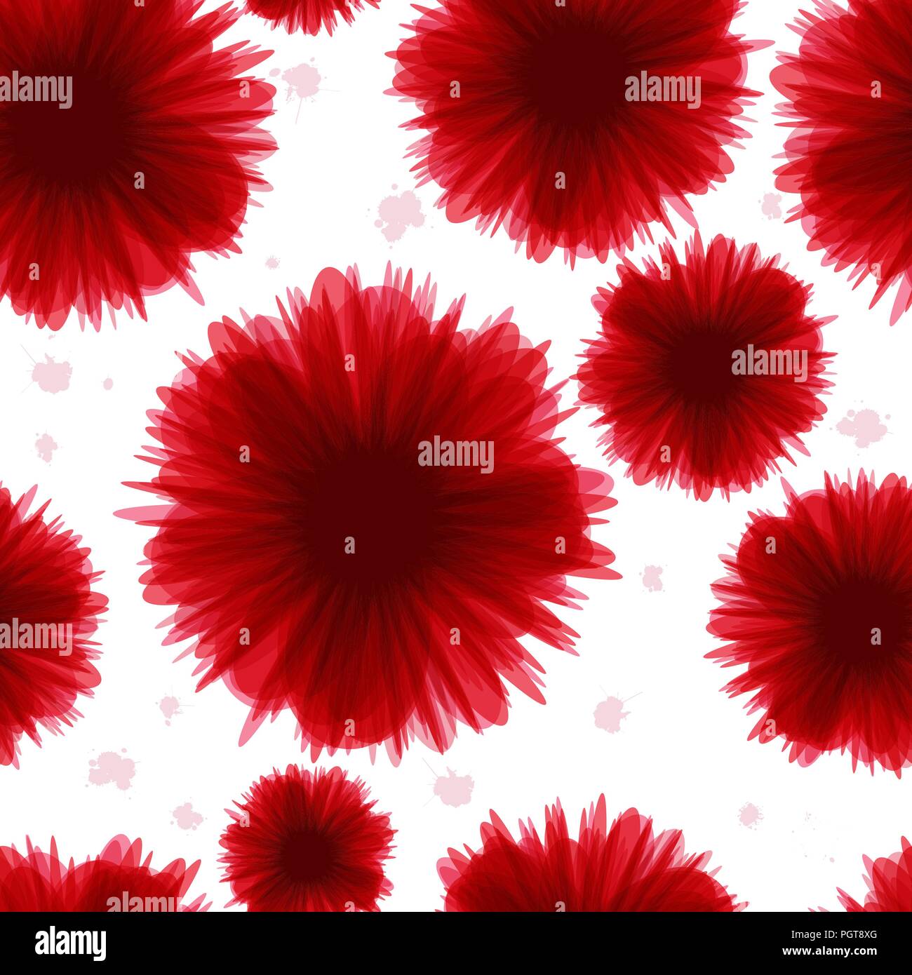 Wallpaper art nouveau red hi-res stock photography and images - Alamy