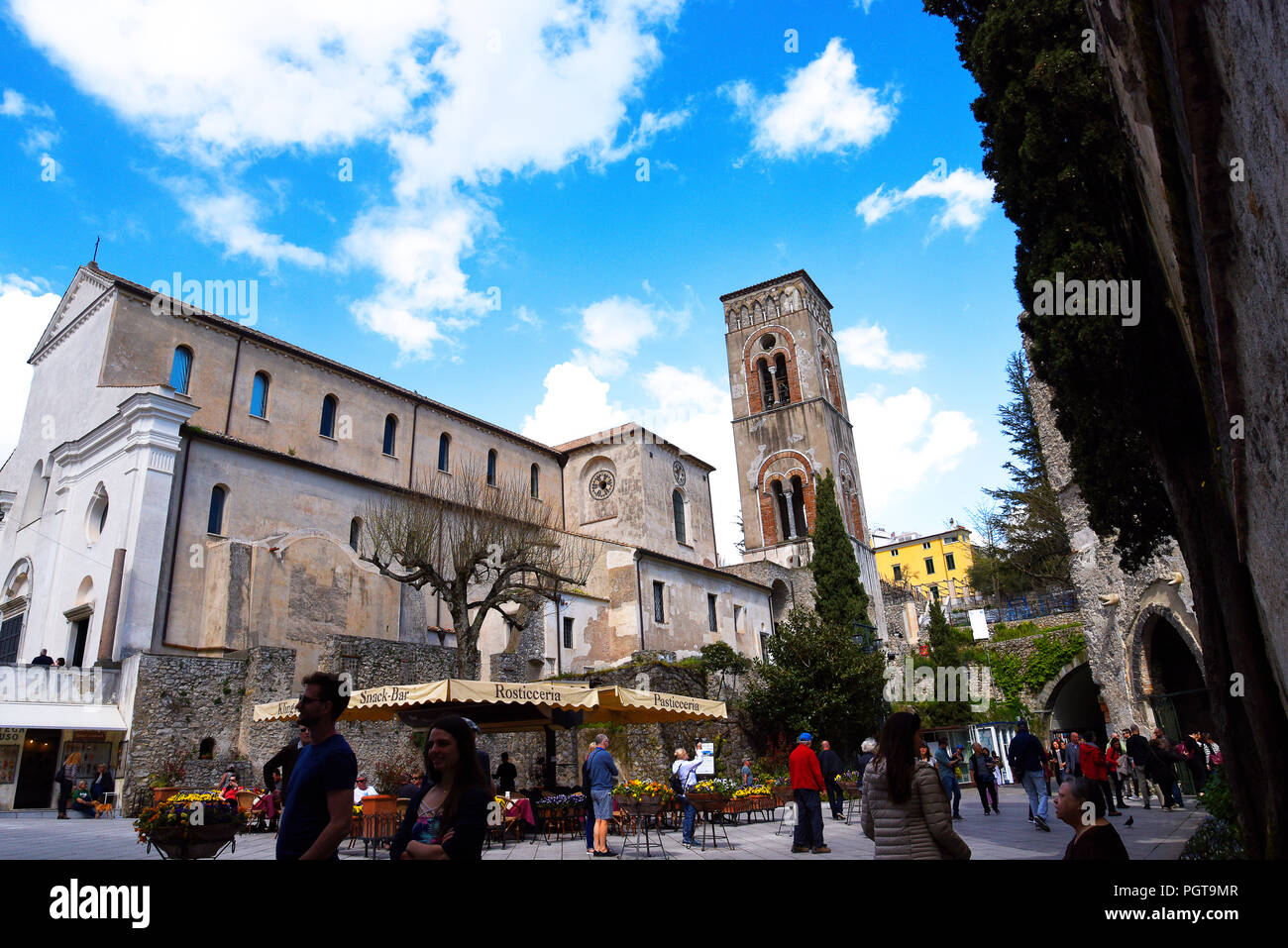 Ravello is high above the Amalfi Coast in Southern Italy with fantastic ...
