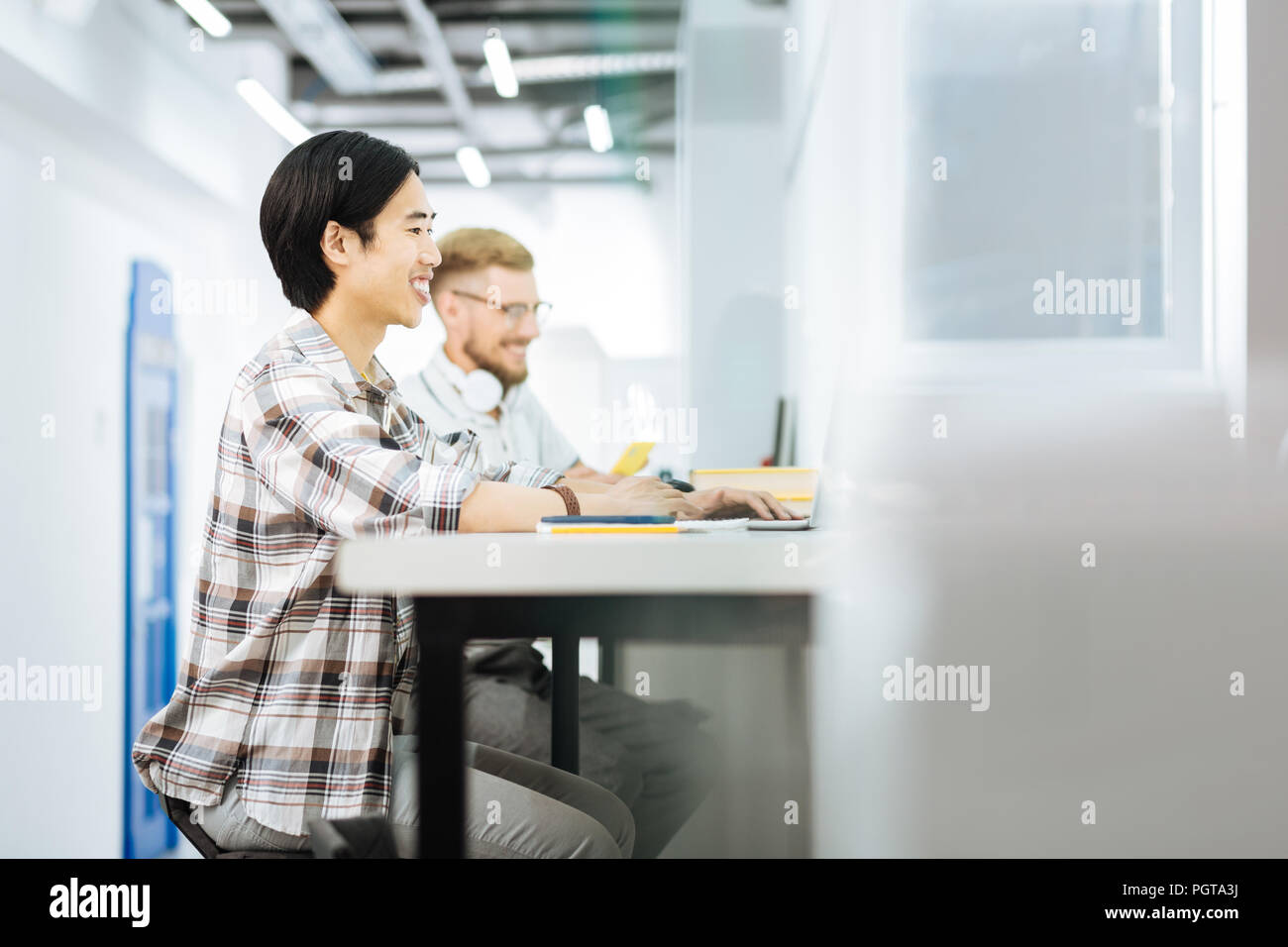Work glad hi-res stock photography and images - Alamy