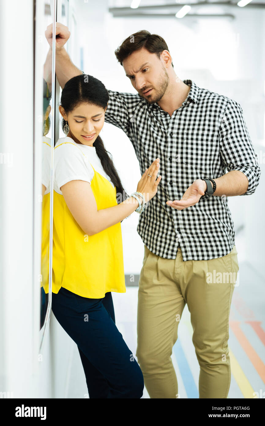 Pushy hi-res stock photography and images - Alamy