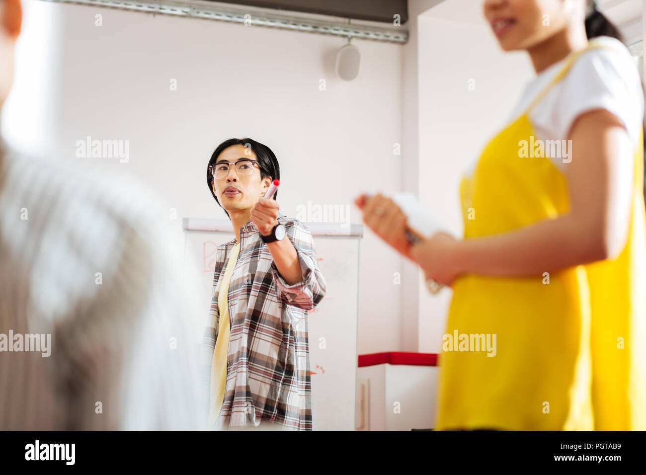 Passionate teacher hi-res stock photography and images - Alamy