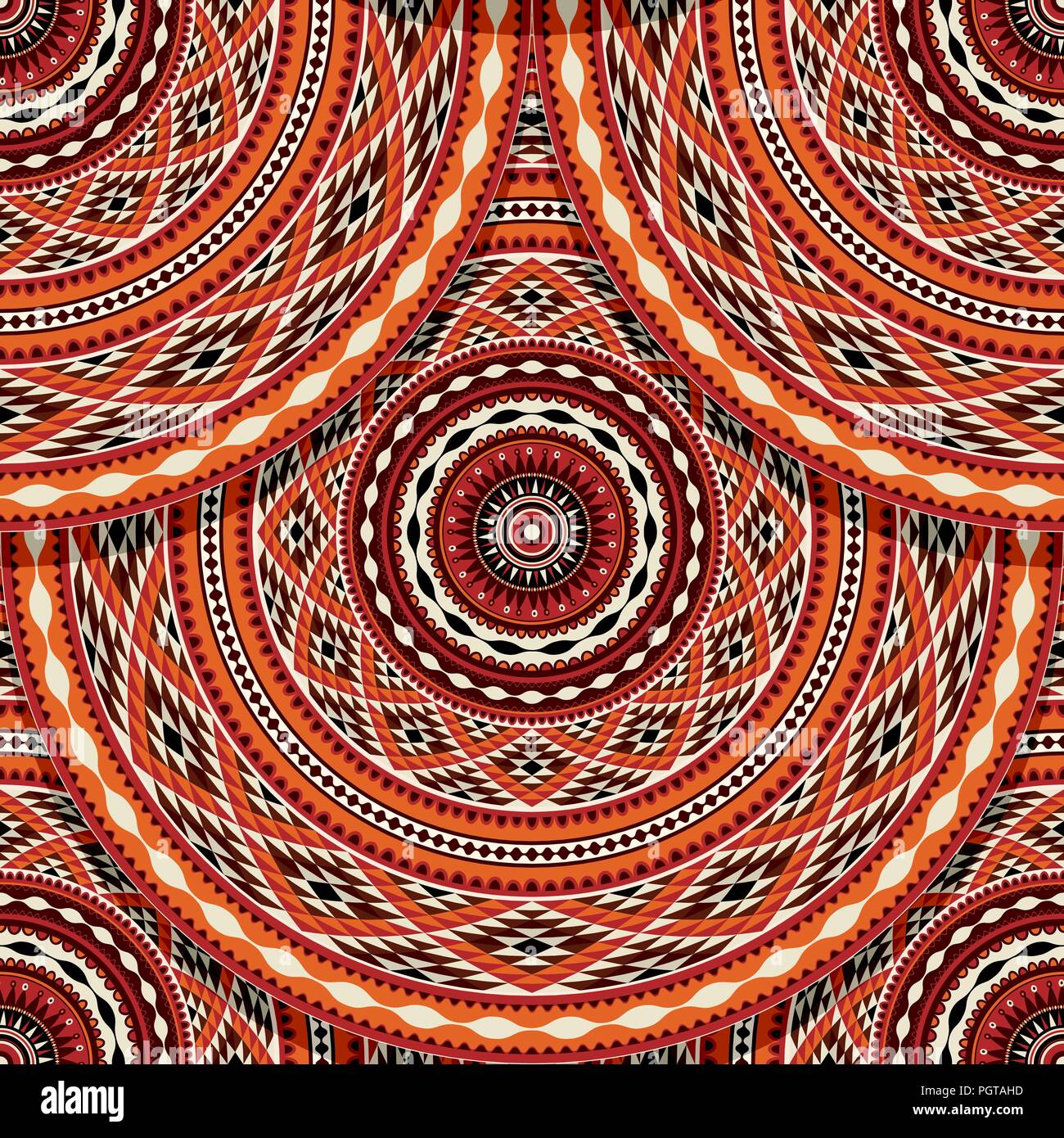 Ethnic American Indian seamless pattern design Stock Vector Image & Art ...