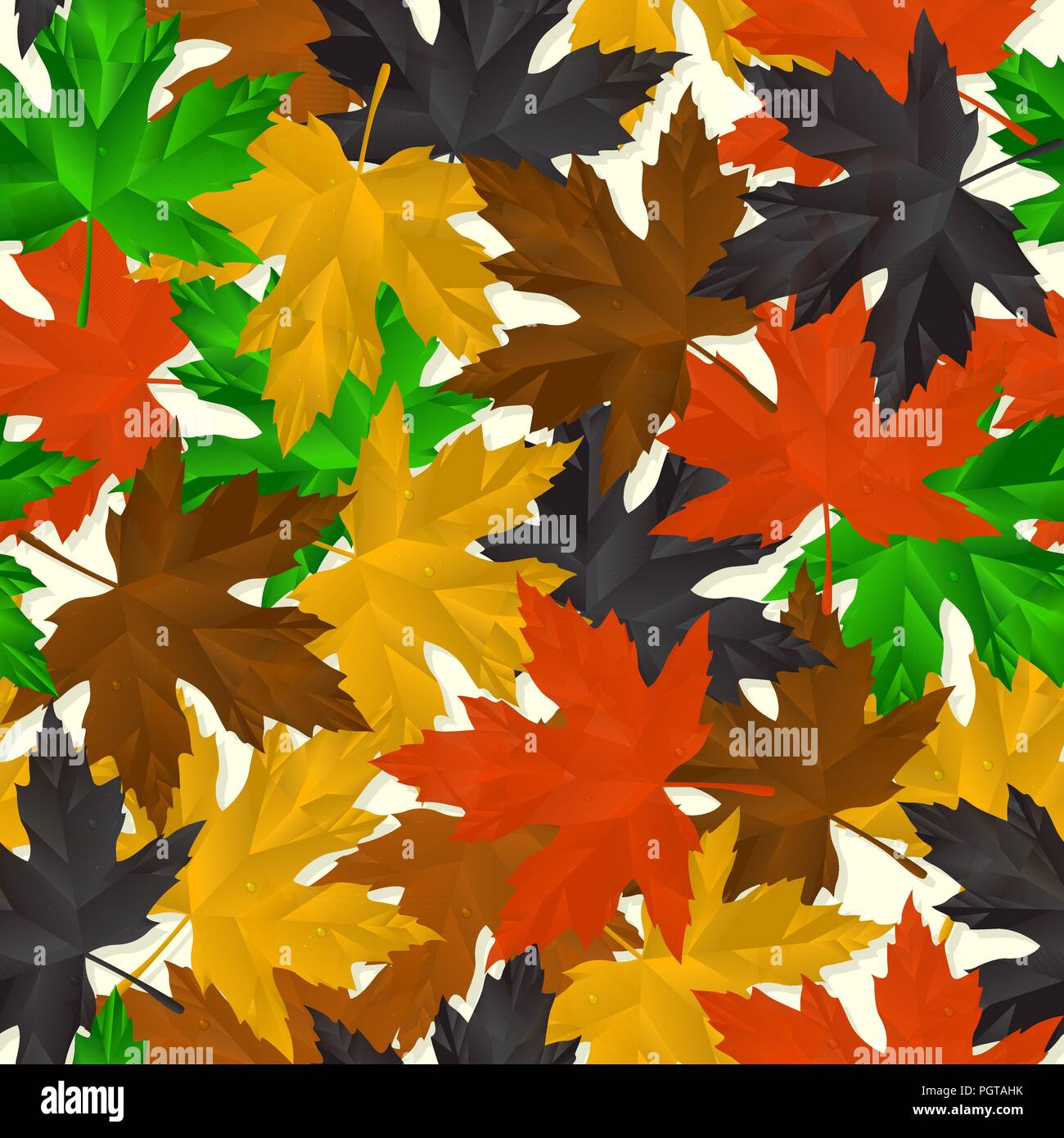Fade leaves Stock Vector Images - Alamy