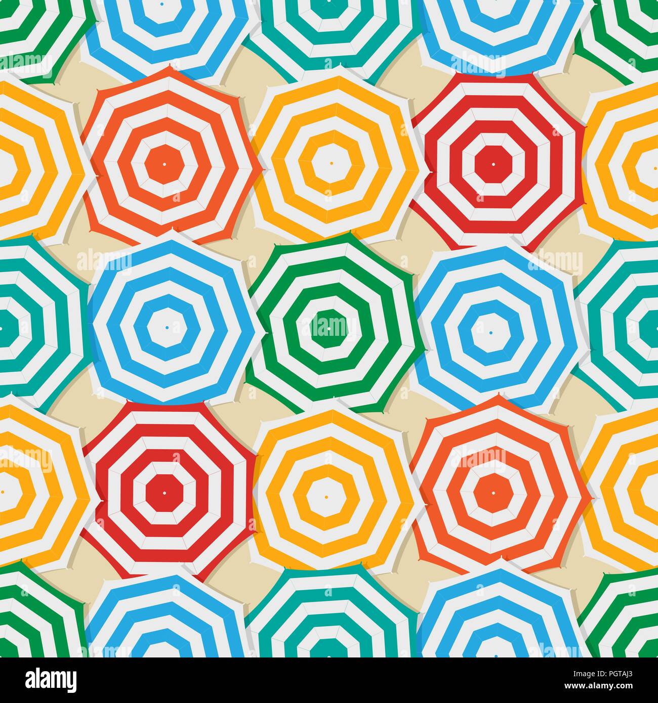 Artistic beach pattern Stock Vector Images - Alamy