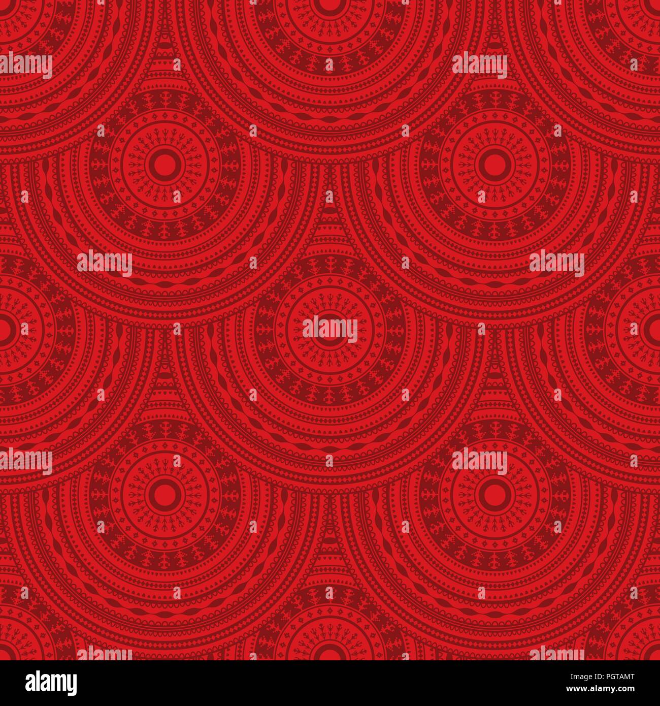 Vintage scale repeat pattern design Stock Vector Image & Art - Alamy