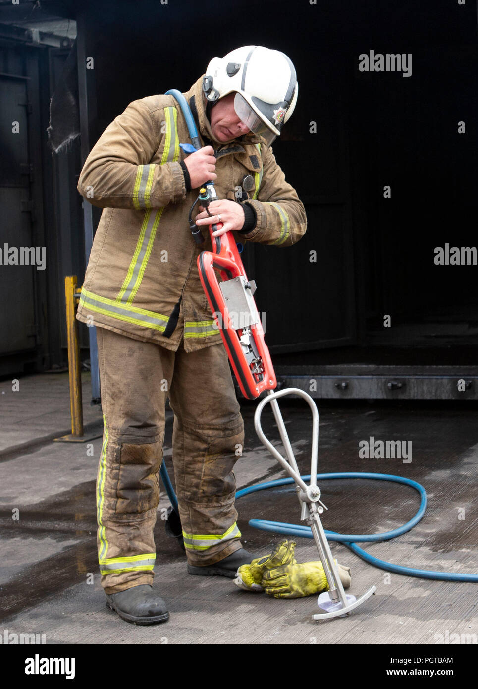 At the national training centre in glasgow hi-res stock photography and ...