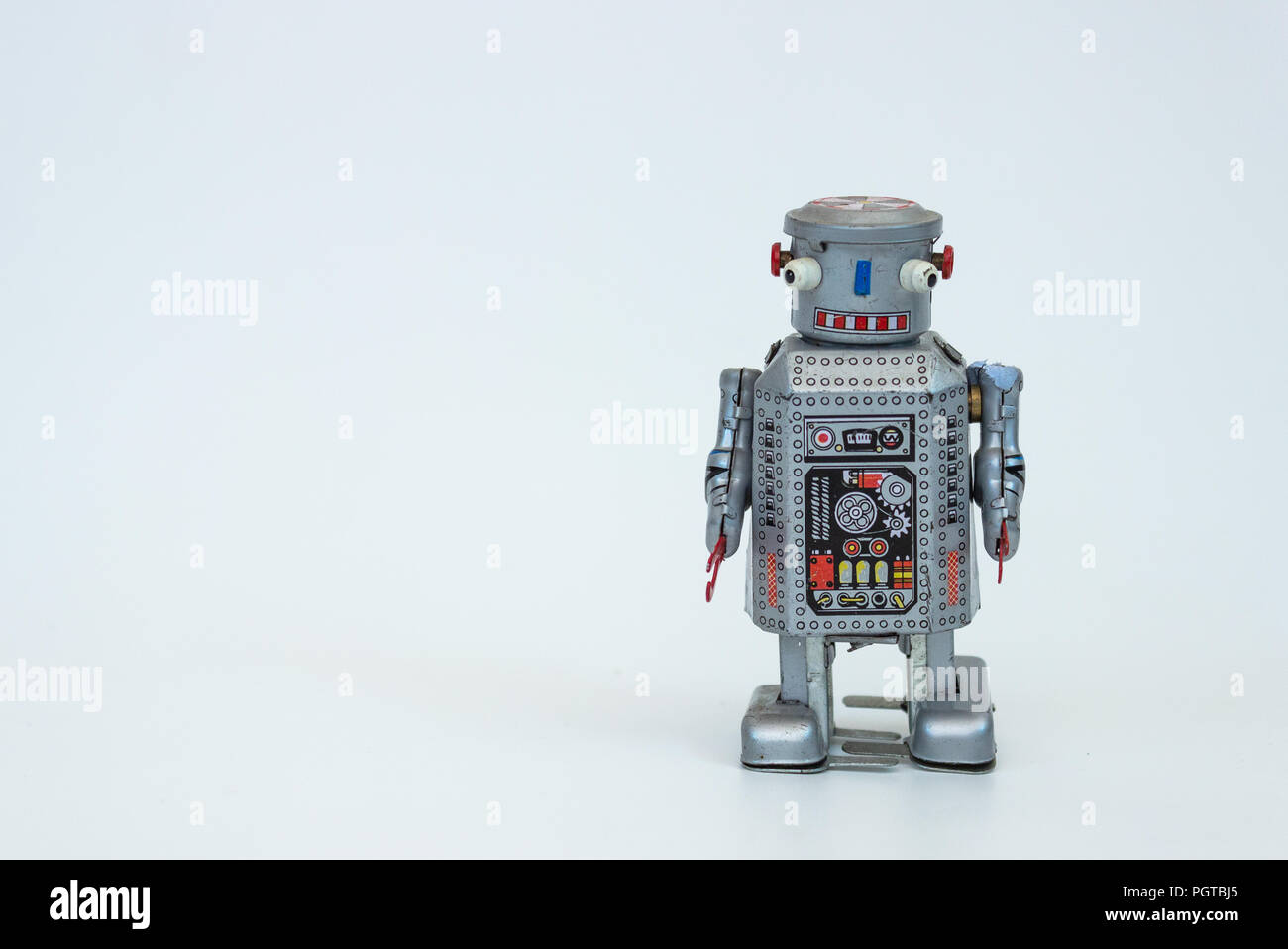 Robot white background hi-res stock photography and images - Alamy