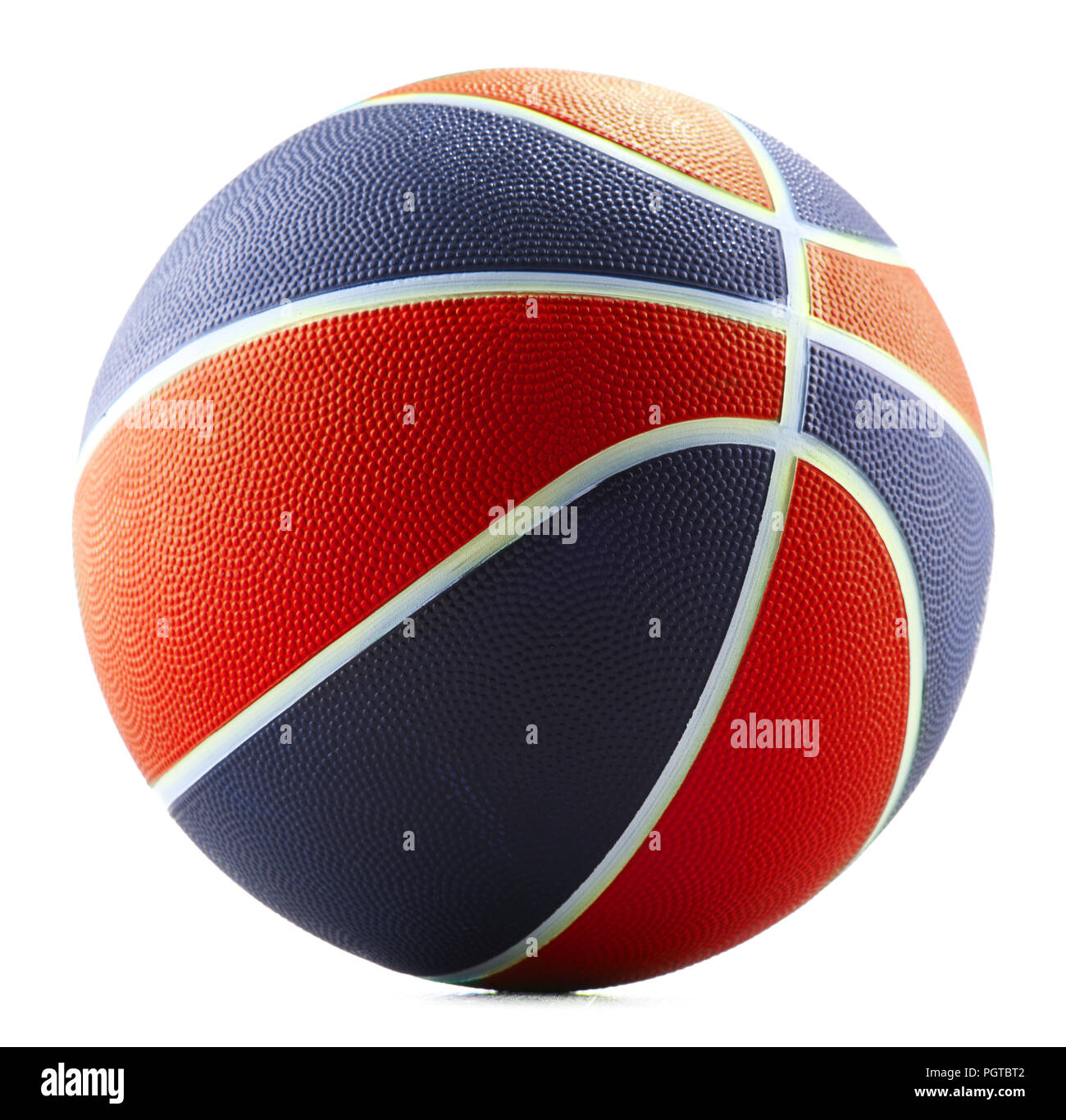Basketball isolated on white background Stock Photo - Alamy