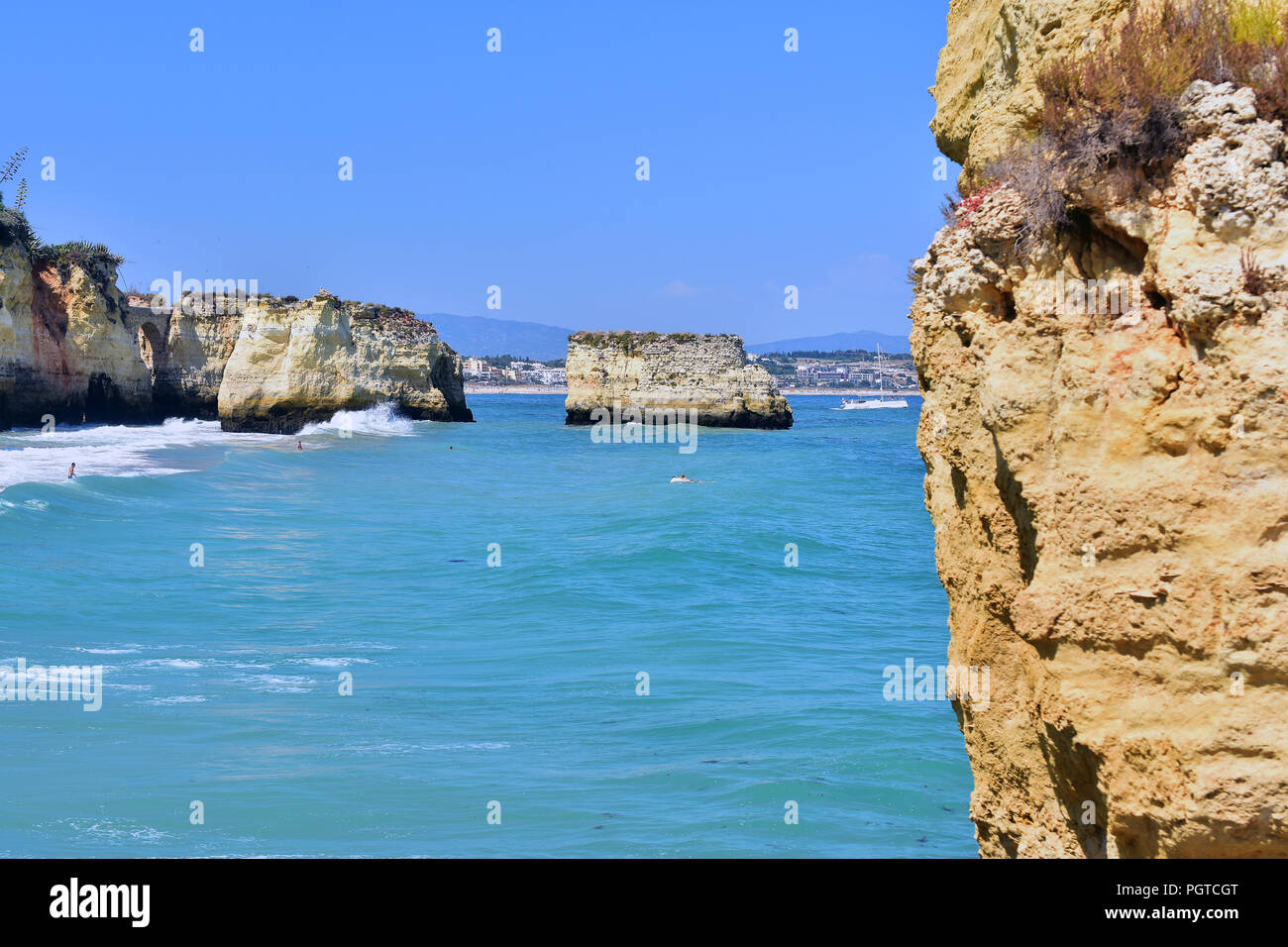 Beach pinhão in lagos hi-res stock photography and images - Alamy