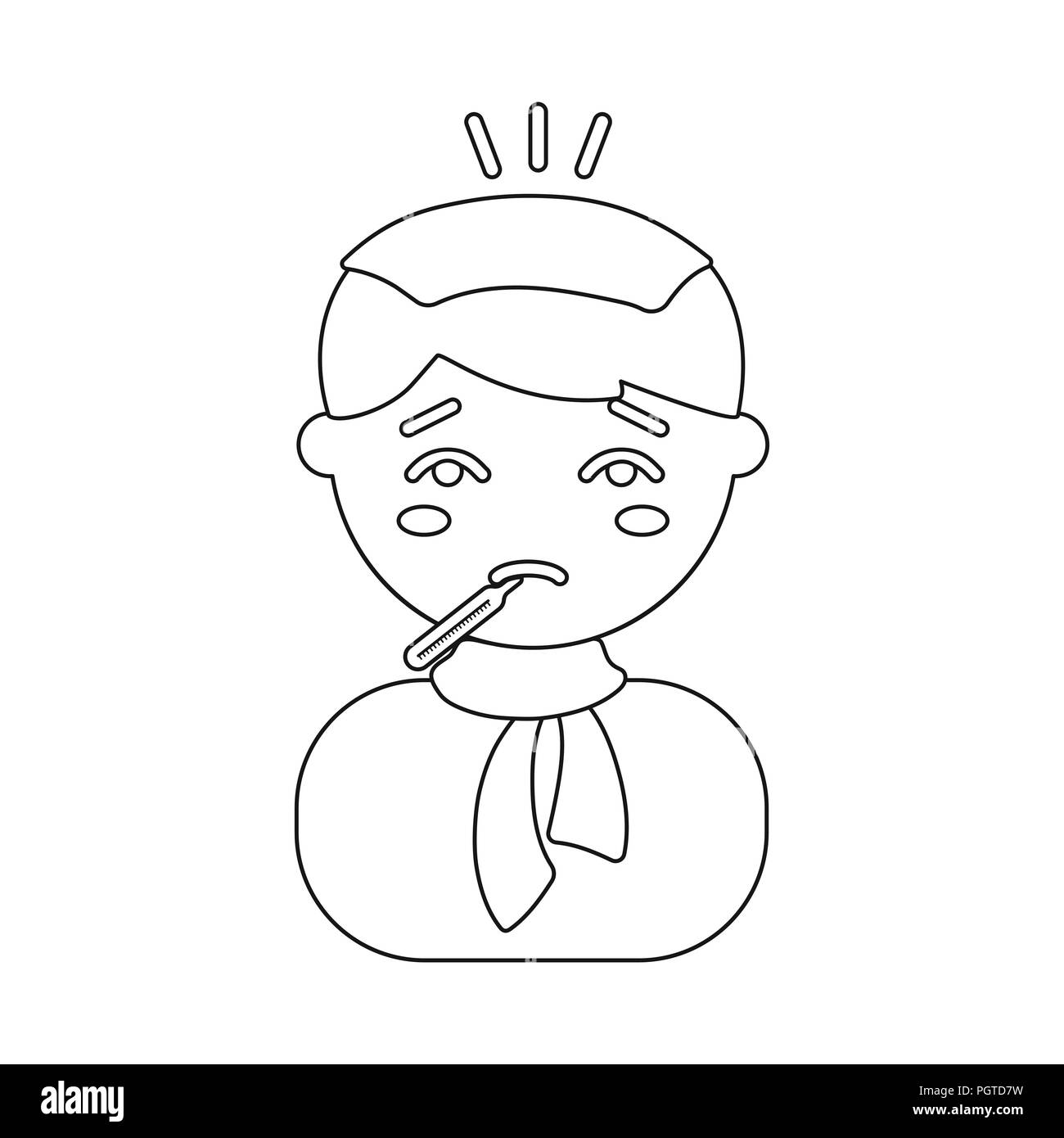 Fever Clipart Black And White School