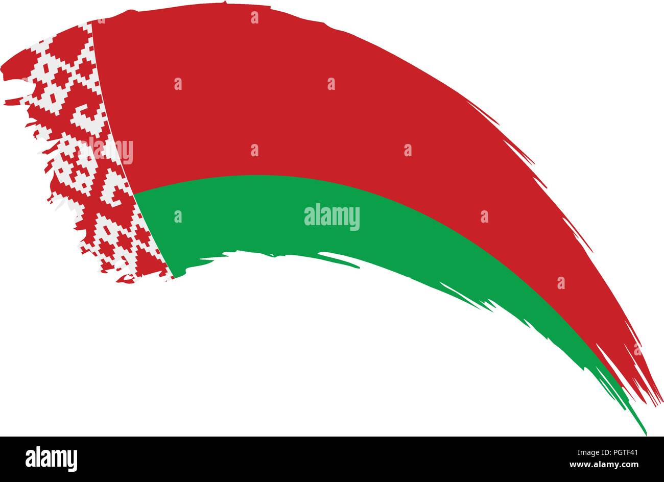 Belarus flag, vector illustration Stock Vector Image & Art - Alamy