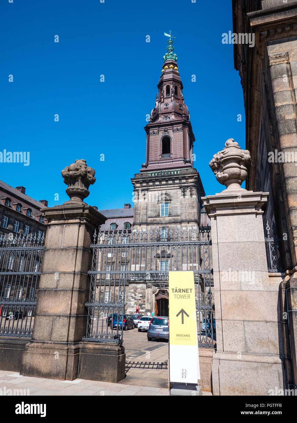 The Tower Tallest Building in Copenhagen, Christansborg Palace ...