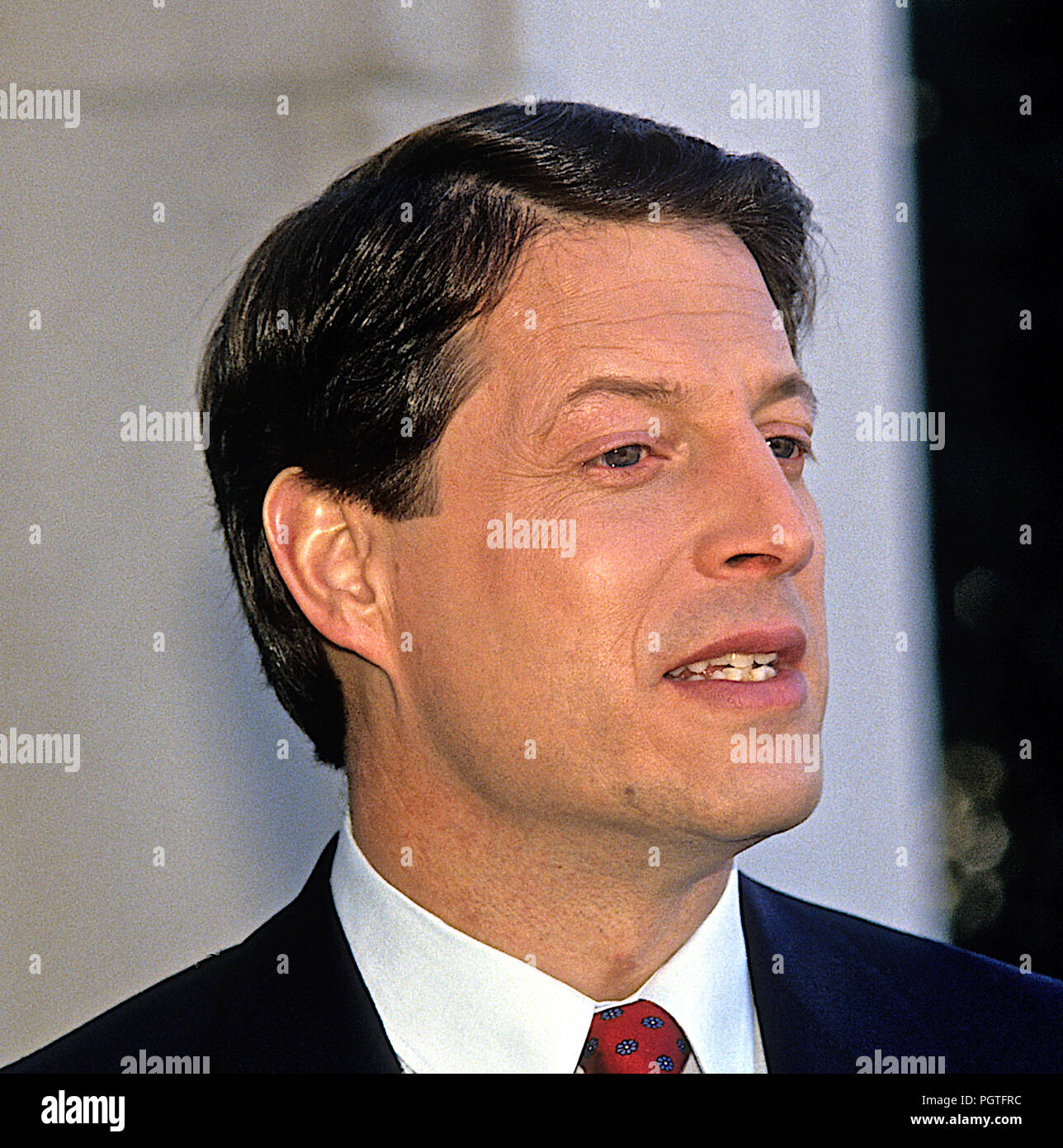 Washington, DC. USA, October 15, 1993 Vice President Albert Gore Jr ...