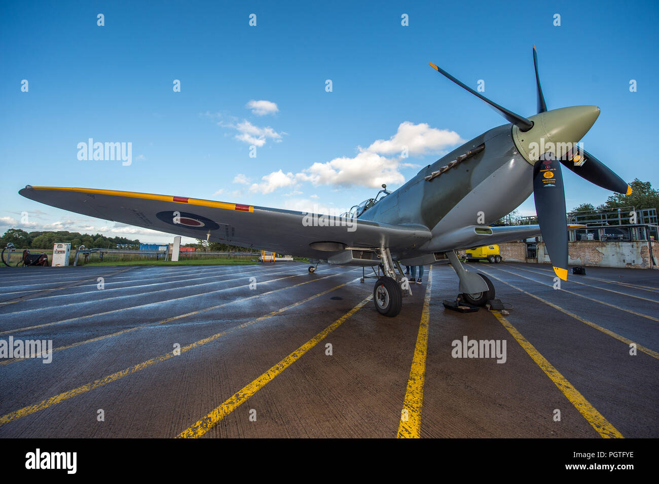 Old airfield scotland hi-res stock photography and images - Alamy