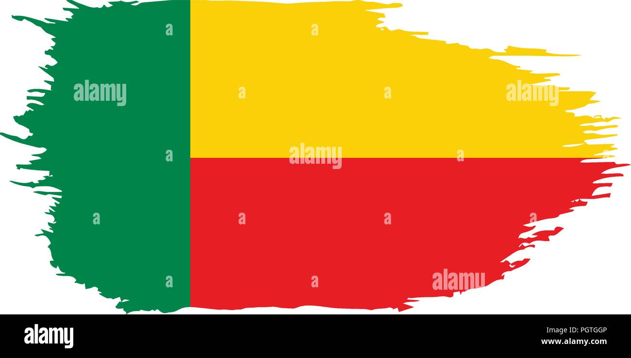Benin flag, vector illustration Stock Vector Image & Art - Alamy