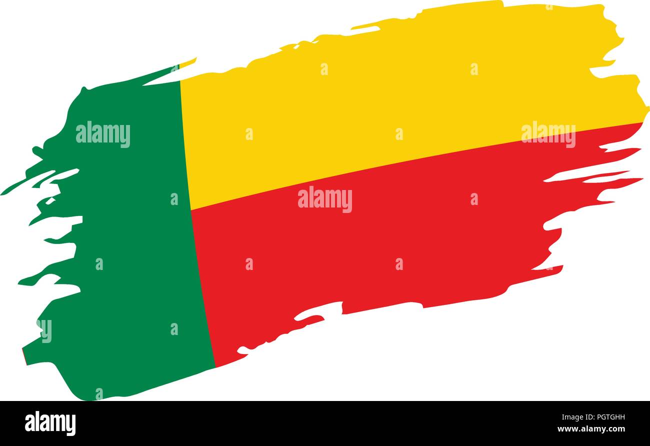 Benin flag, vector illustration Stock Vector Image & Art - Alamy