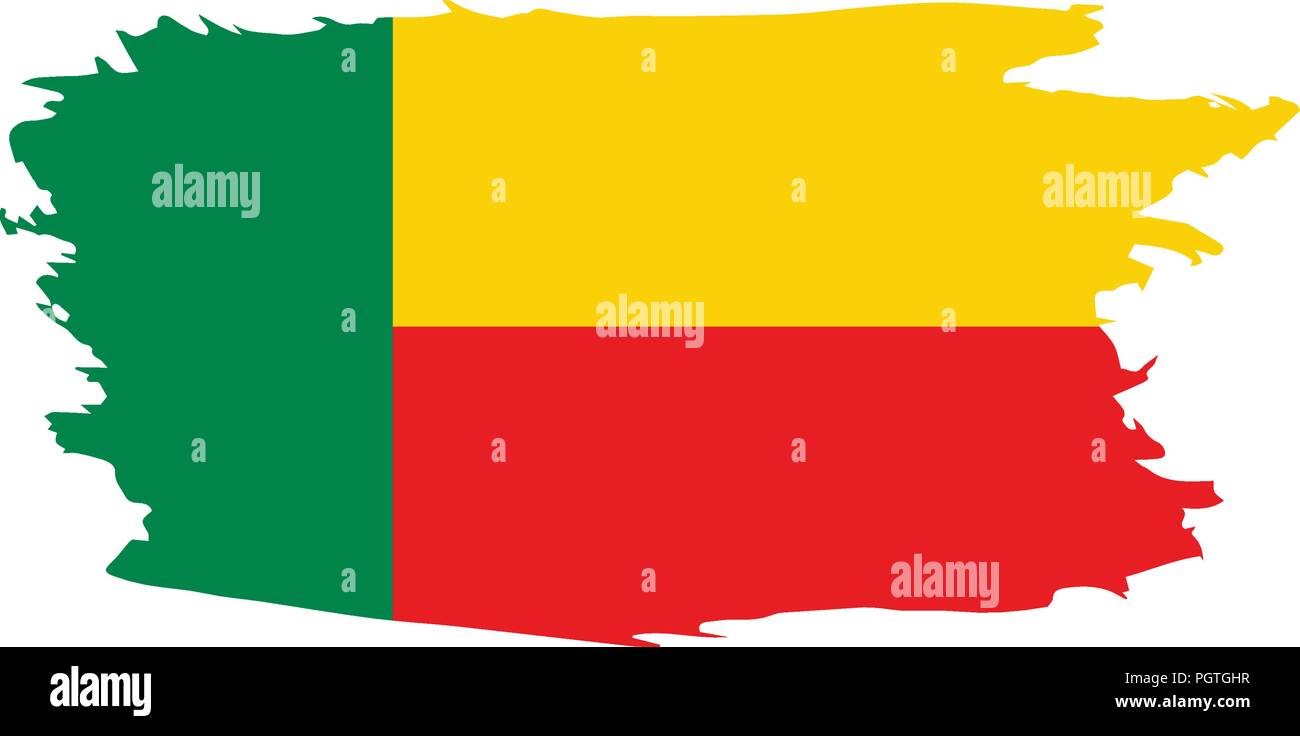 Benin flag, vector illustration Stock Vector Image & Art - Alamy