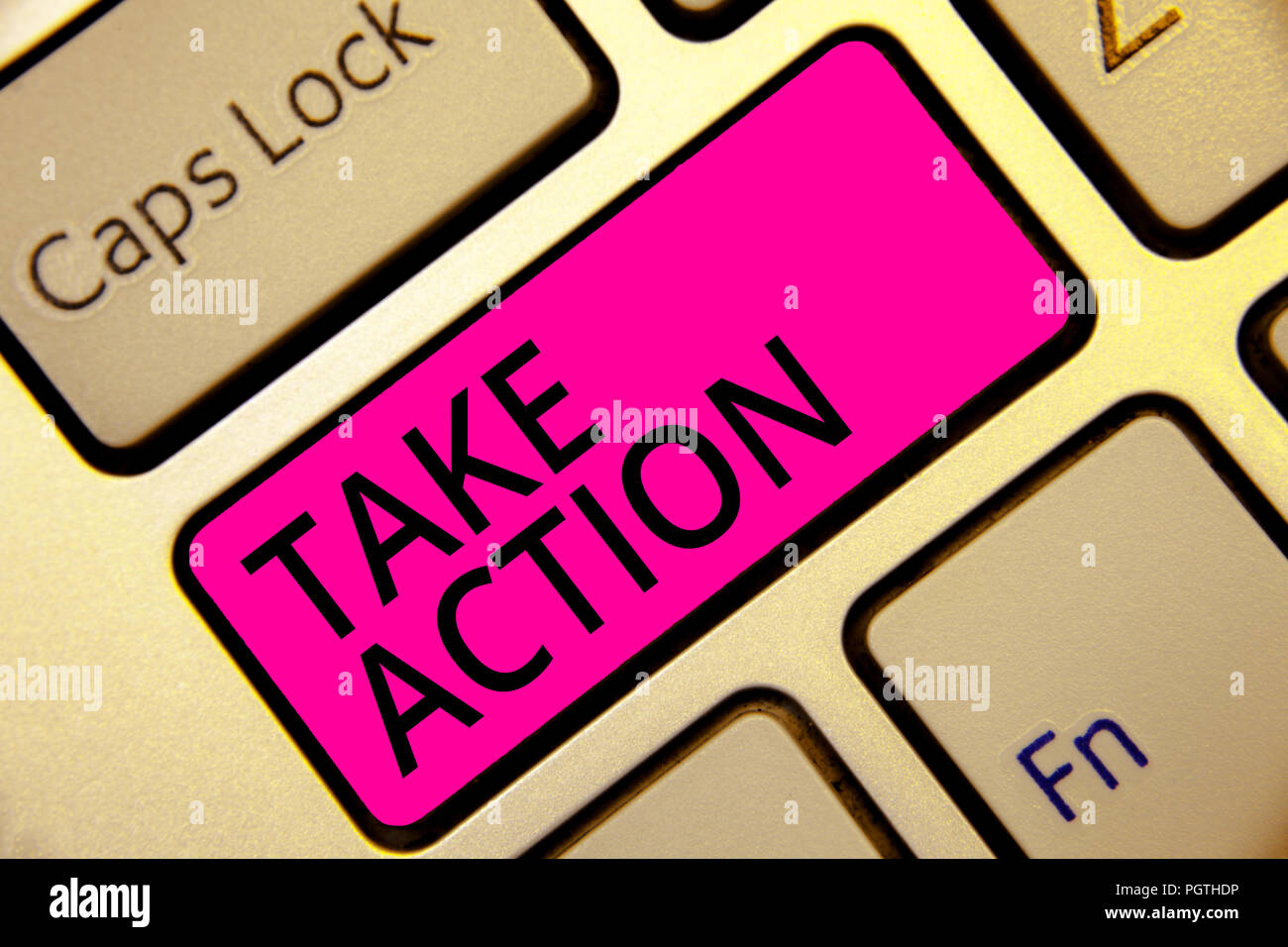 Text sign showing Talke Action. Conceptual photo Supporting what you ...